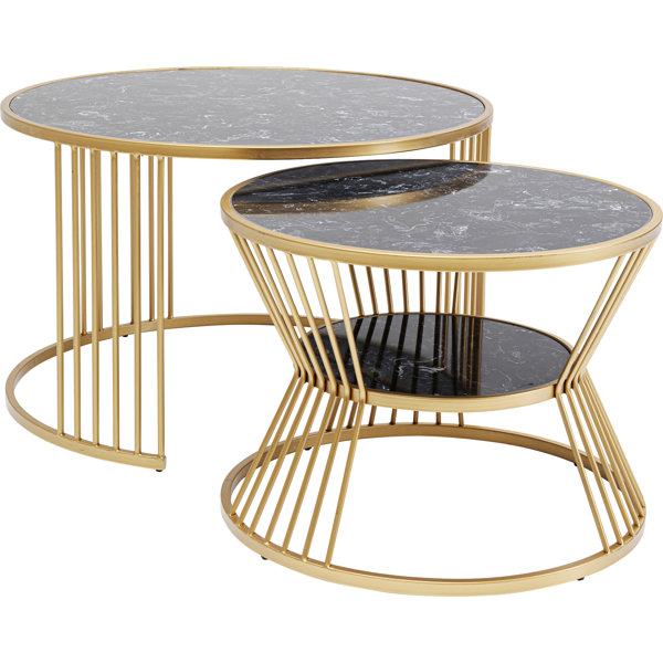KARE Design Couchtisch Roma (2/Set) | Wayfair.de